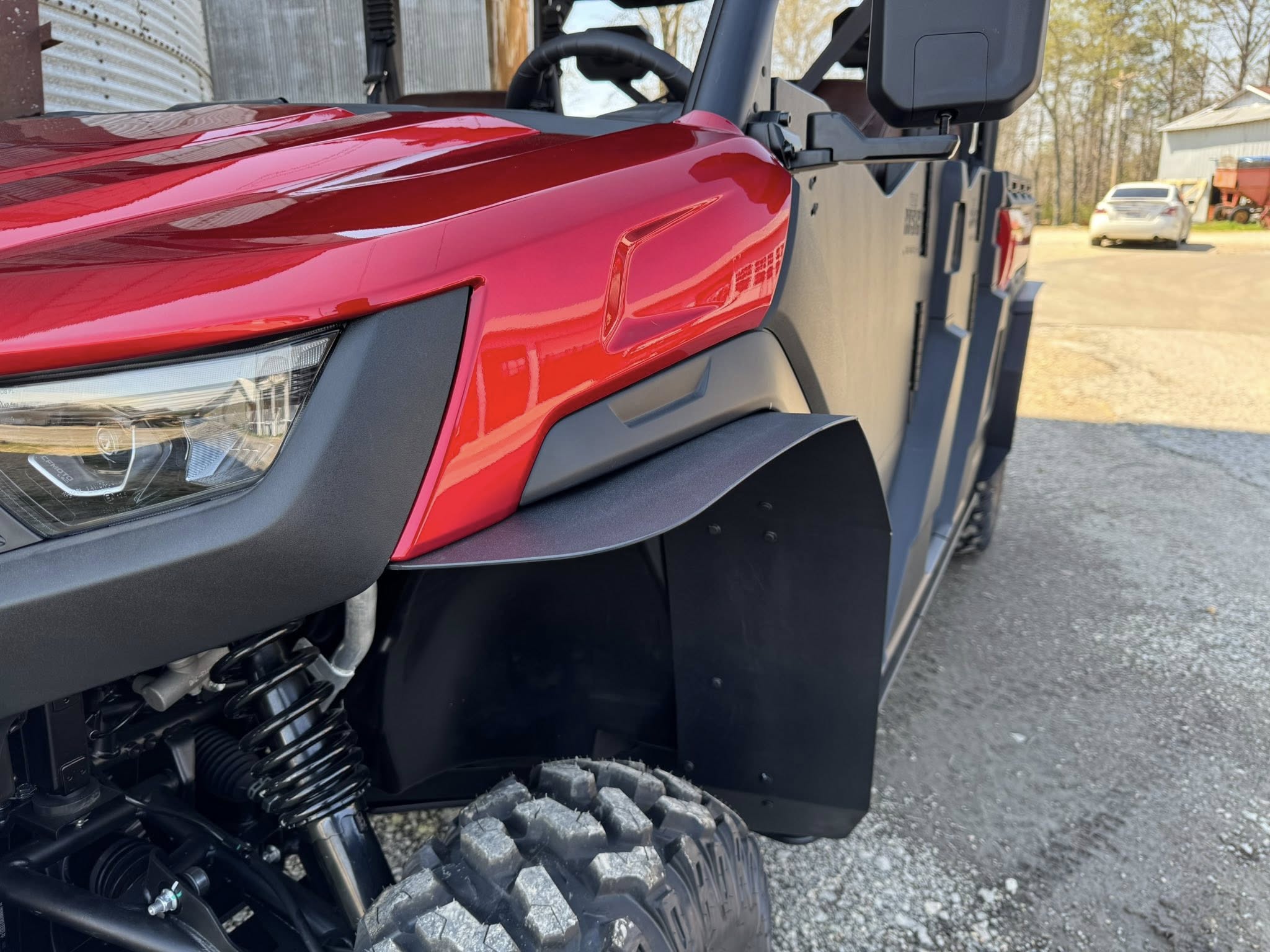 TEAM MSC - CFMOTO U10 PRO - Mud Flap Fender Extensions – MSC Dealers